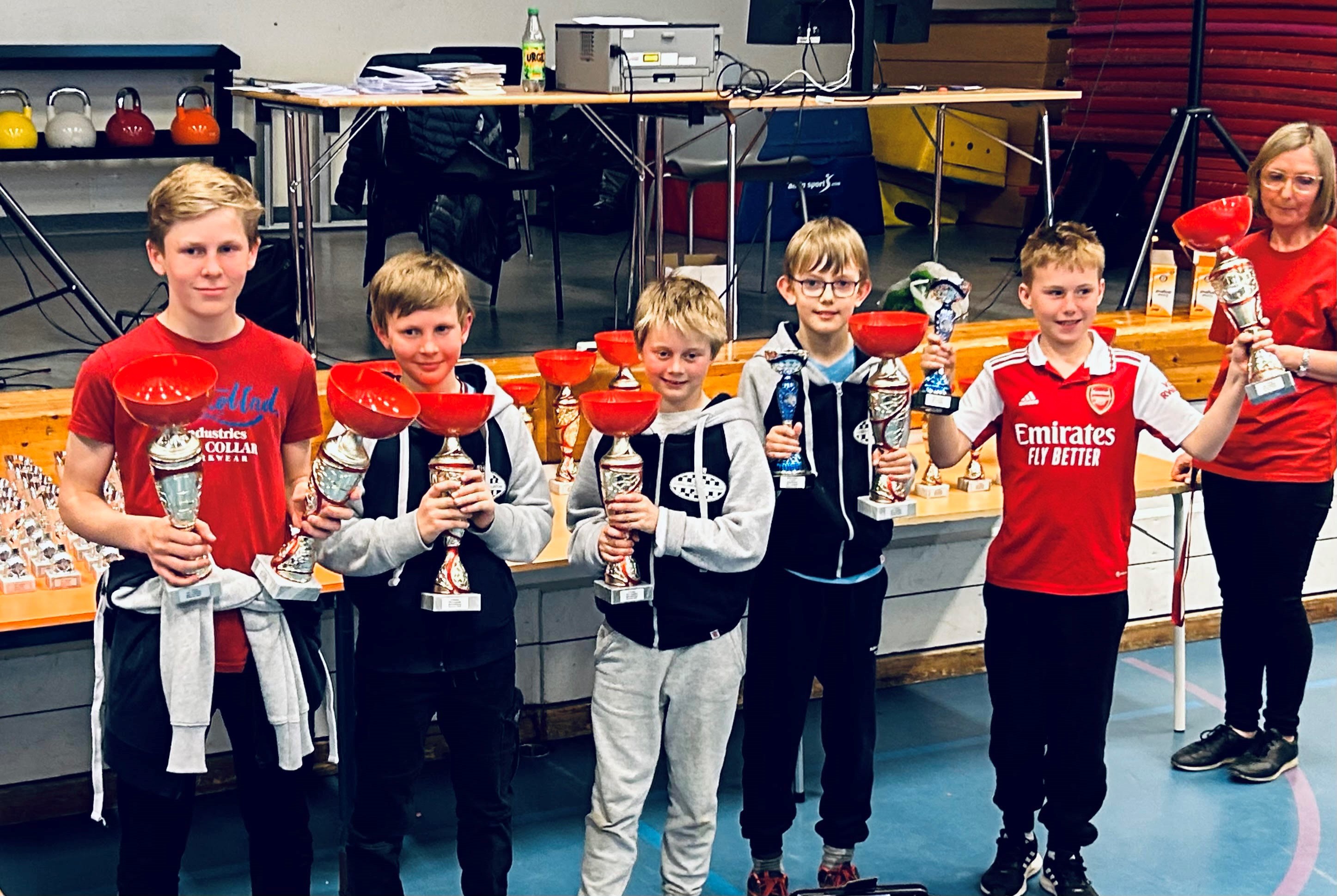 Kringsjå skole Norgesmester i sjakk for barneskolelag 2023!